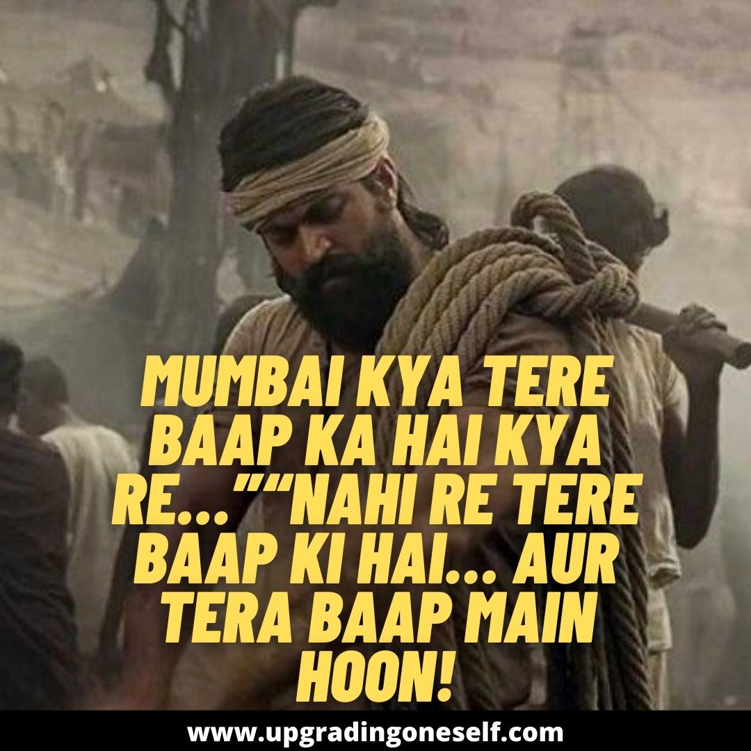 Top 12 Kickass Quotes From The Movie KGF - Upgrading Oneself Top 12 Kickass Quotes From The Movie KGF - Upgrading Oneself