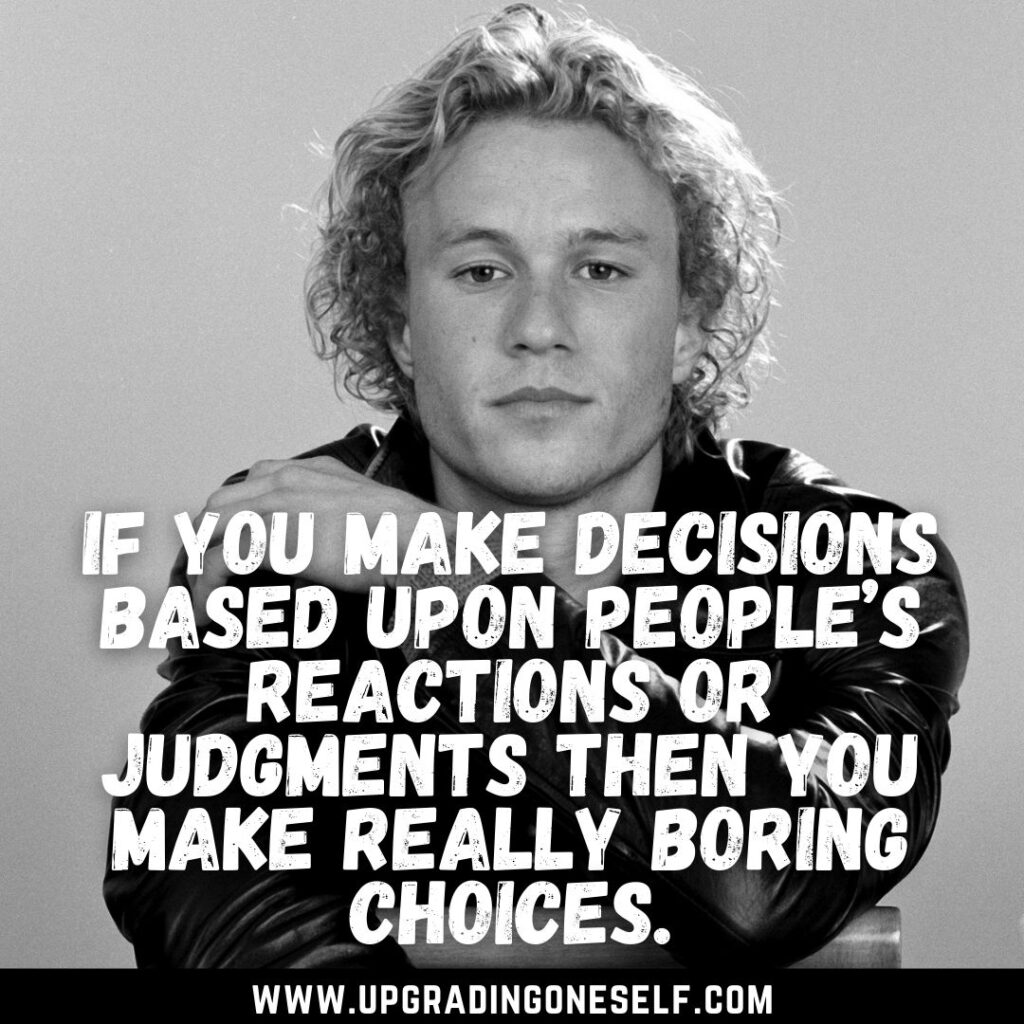 Top 15 Memorable Quotes From Heath Ledger Which Will Inspire You